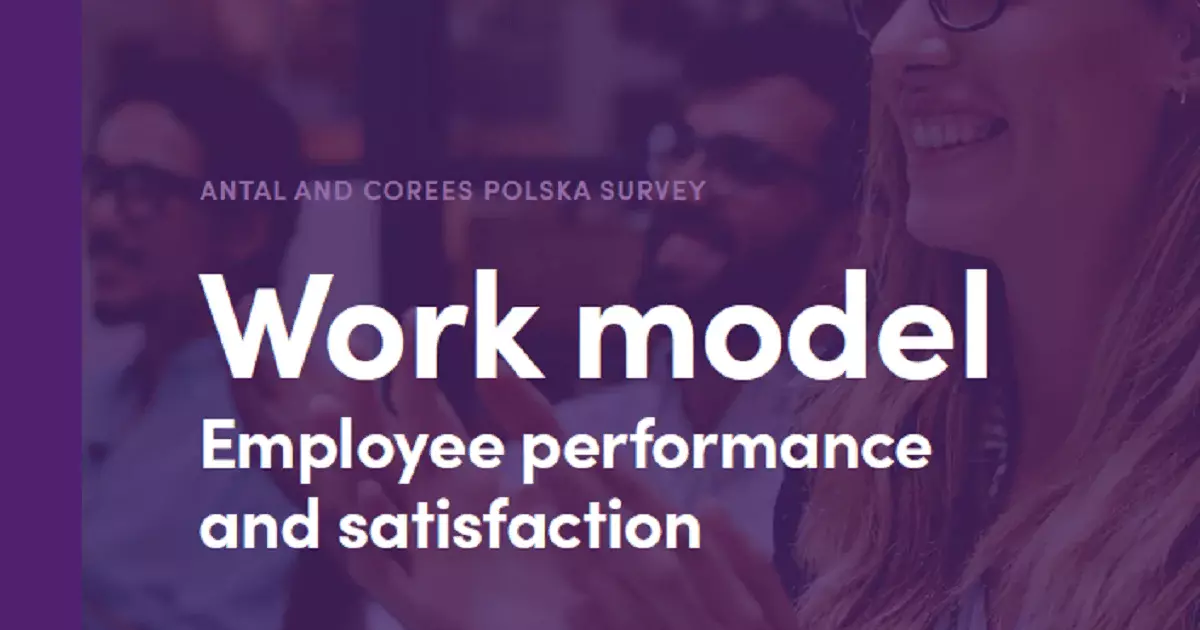 Work model. Employee performance and satisfaction